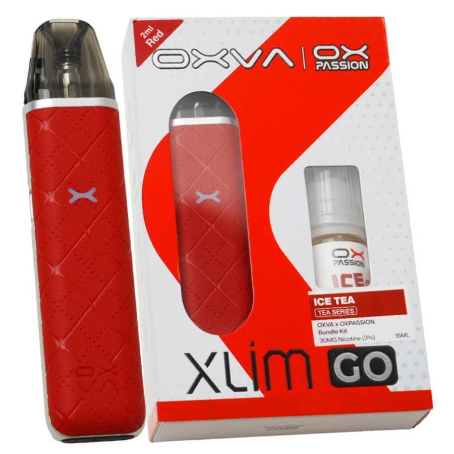 Jual OXVA Xlim GO 30W 1000mAh Pod Kit + OX Passion Liquid Salt Nic 15ML ...