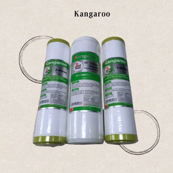 Jual Paket Filter air 10" kangaroo | Shopee Indonesia