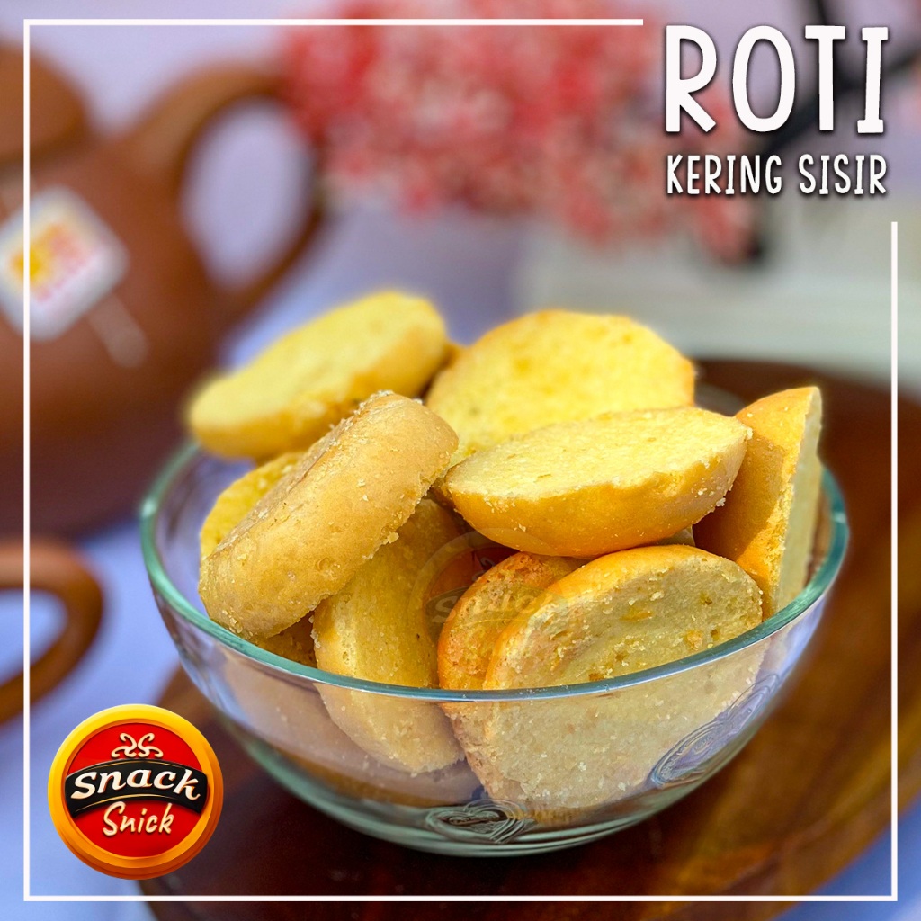 Jual Roti Kering Bundar PREMIUM 200gram Roti Kering Roombutter Bagelan ...