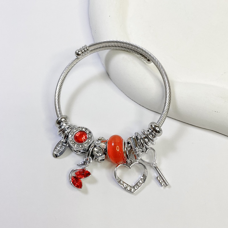 Jual Premium Gelang Pandora Charms Bracelet Serut Titanium Asli Wanita ...