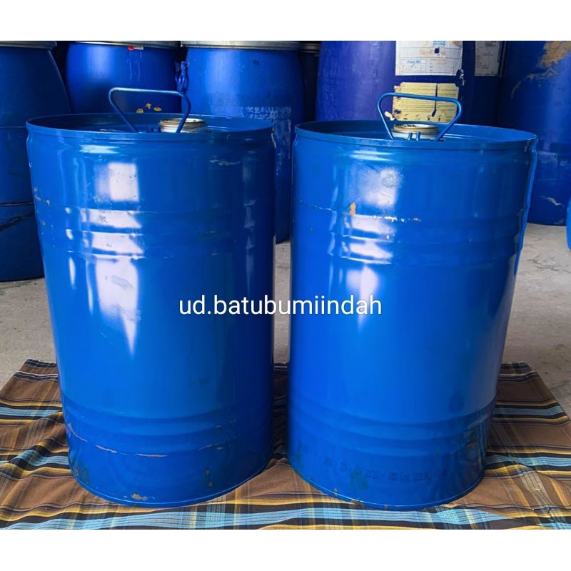 Jual Drum Besi - Tong Besi - Jrigen Bensin Solar 32 Liter Plus Tutup ...