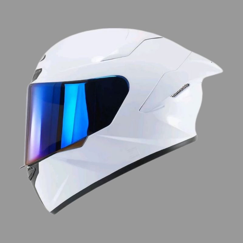 Jual Helm Sepeda Motor Full Face KBR TT Course Paket Ganteng Kaca Visor ...