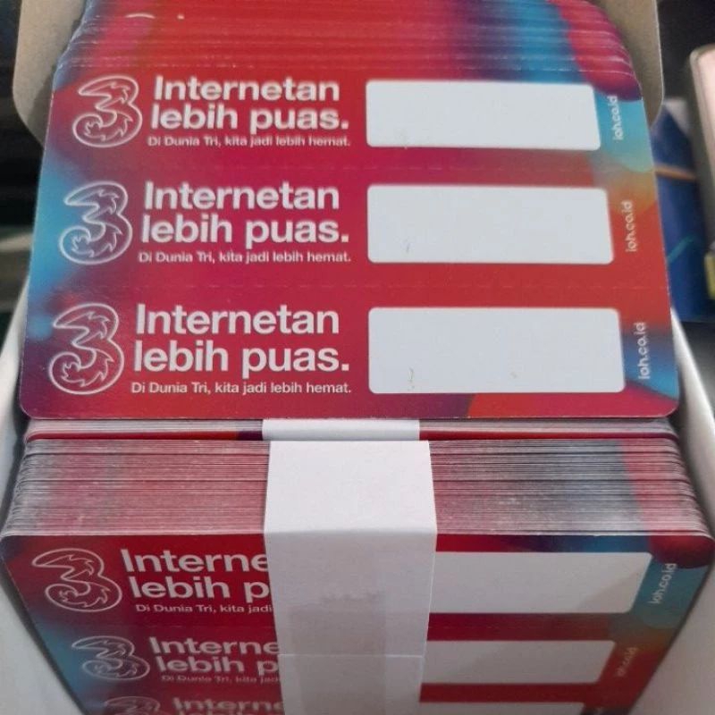 Jual voucher Kosong Tri NASIONAL | Shopee Indonesia