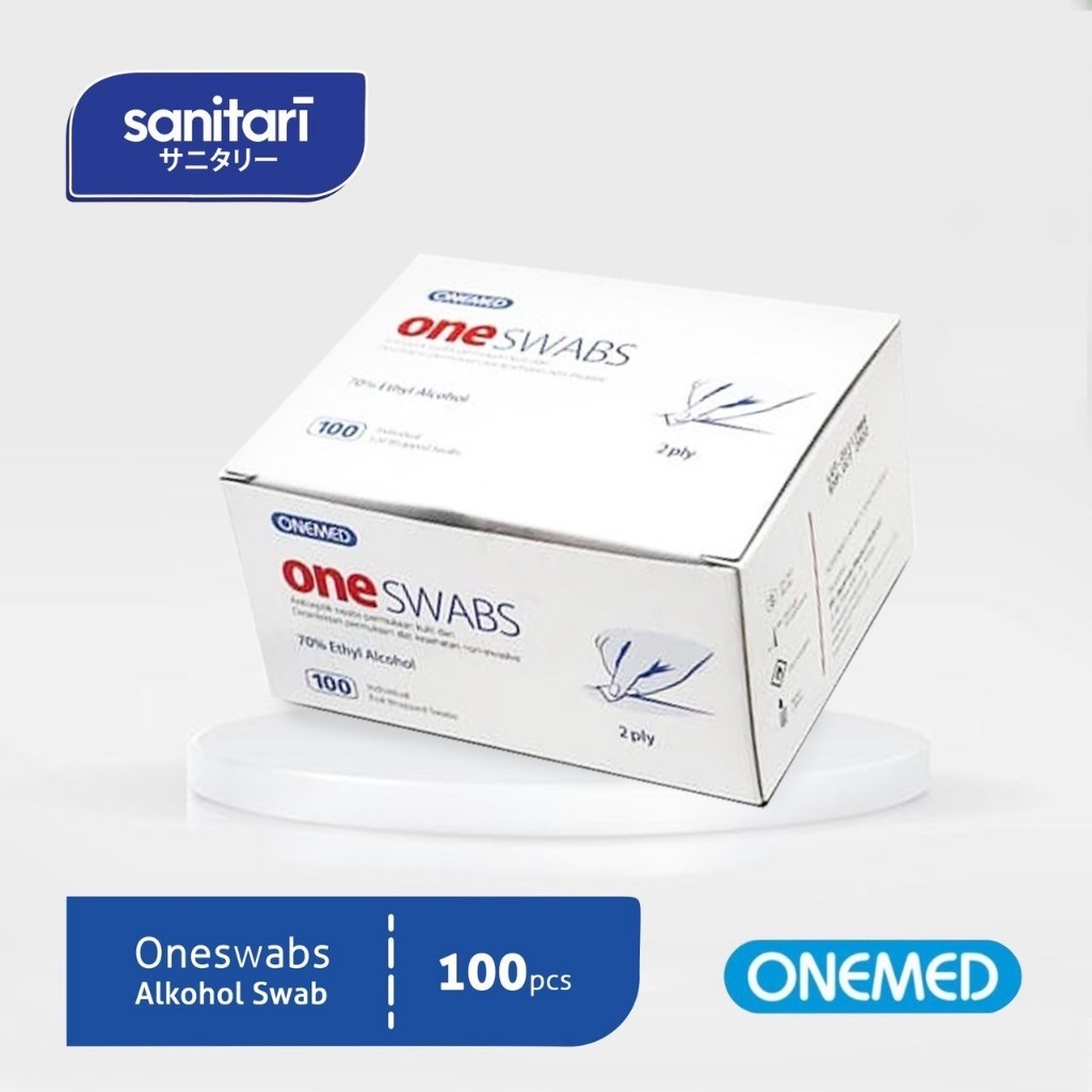 Jual Oneswab Oneswabs One Swabs Alkohol Swab Kapas Alkohol Tissue ...