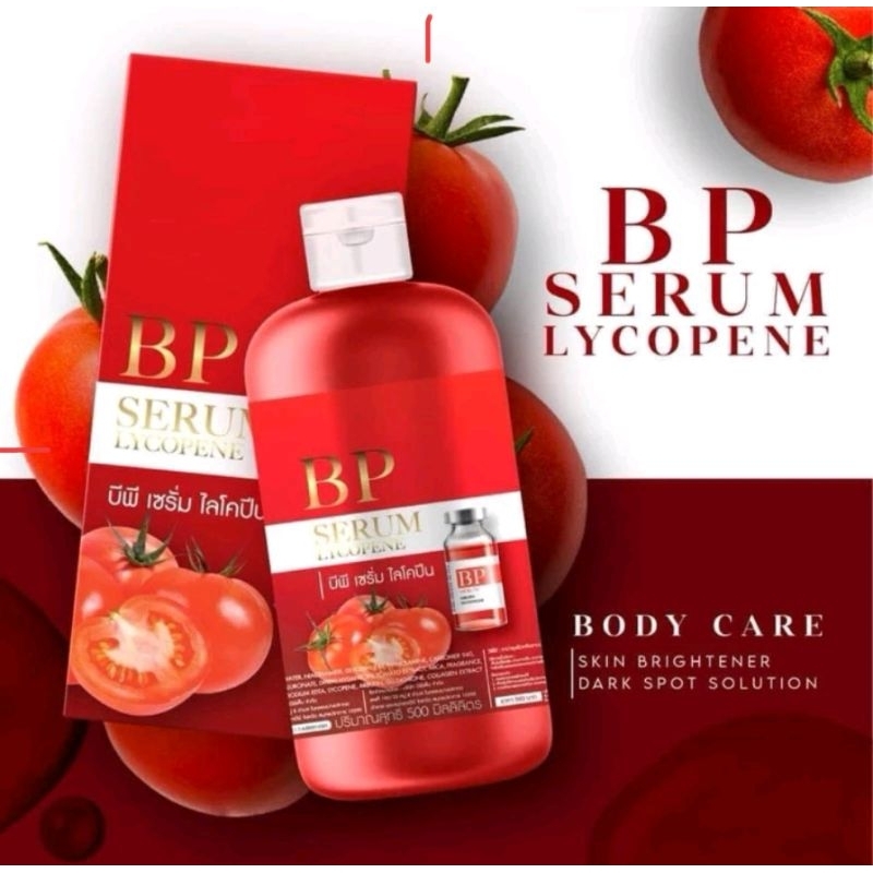 Jual 100% ORI !! BP LYCOPENE SERUM 500ML BOOSTER DOSE VITAMIN THAILAND ...
