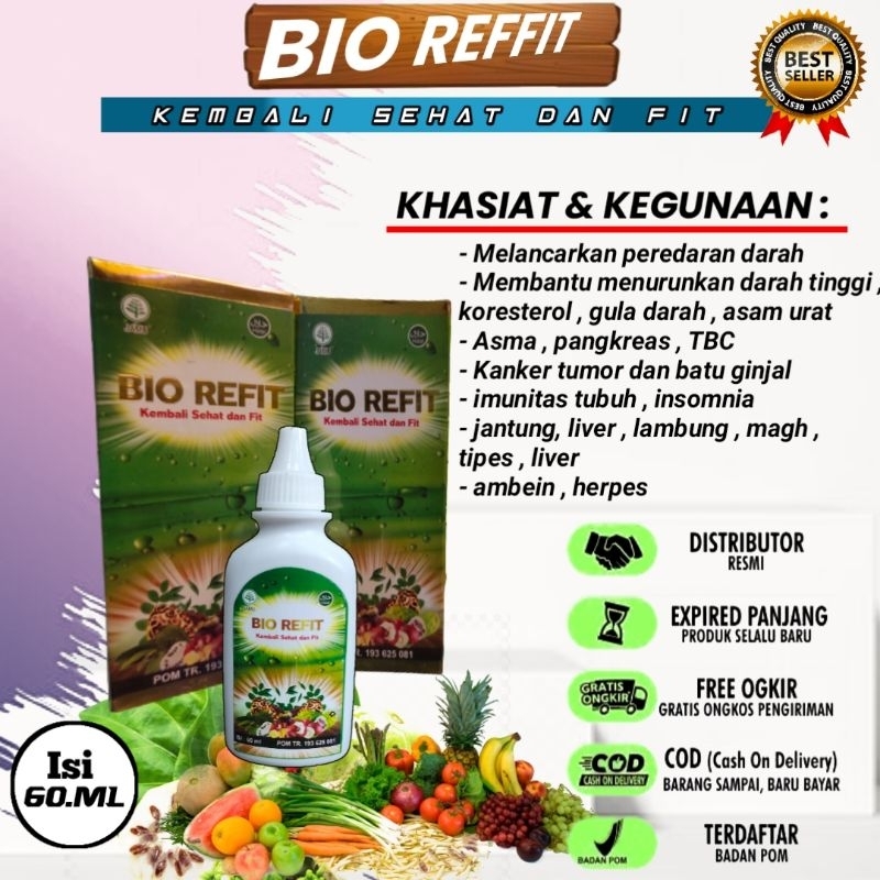 Jual BIO REFIT Obat Diabetes Strok Asam Lambung Dll | Shopee Indonesia