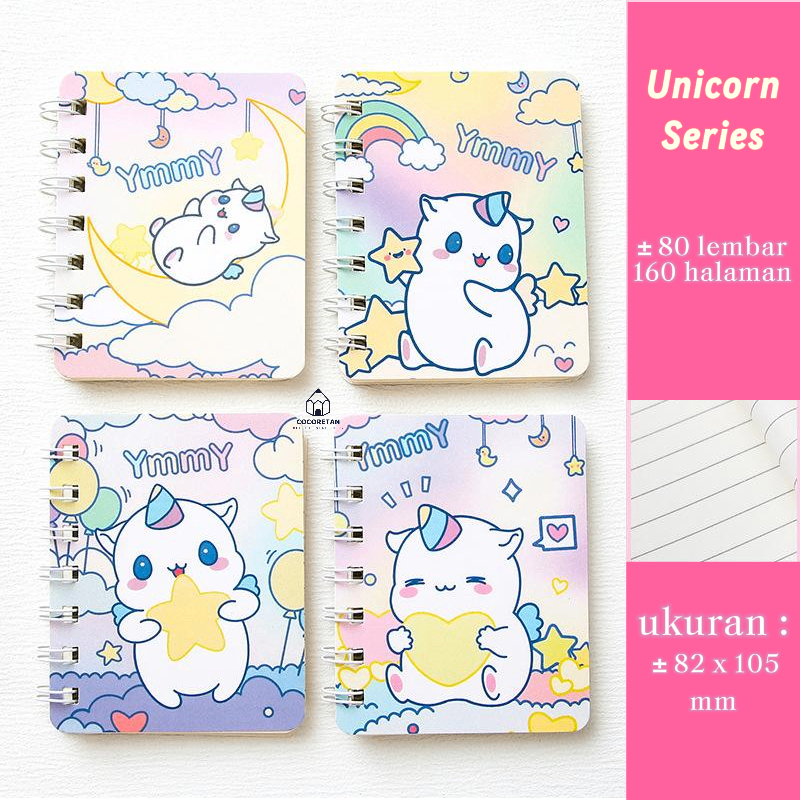 Jual Notebook A7 80 Lembar Buku Kecil Catatan Ring Scrapbook Mini Buku ...