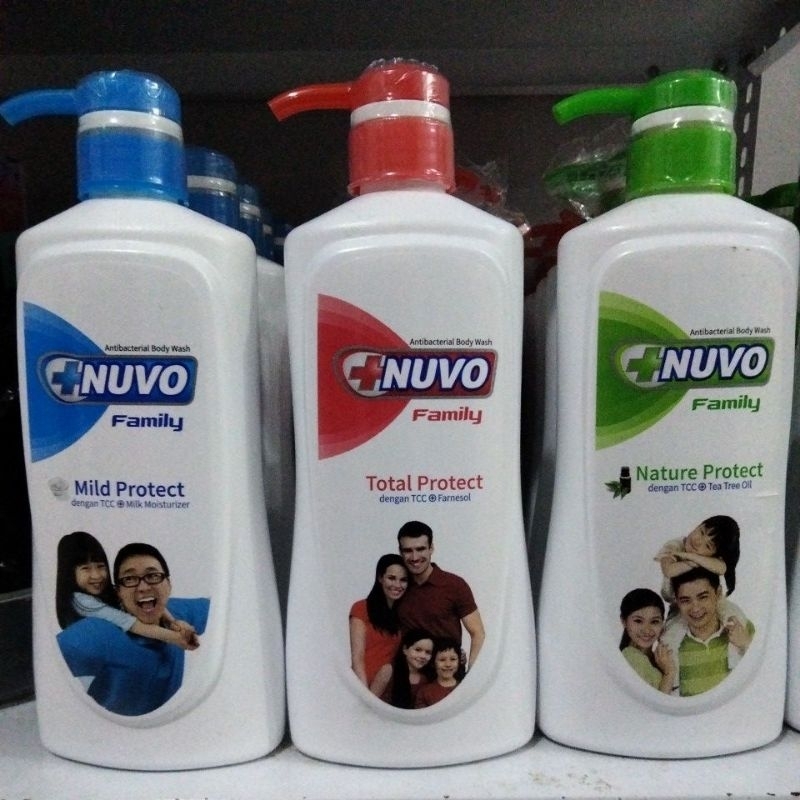 Jual NUVO FAMILY Sabun Mandi Cair Botol 550ML | Shopee Indonesia