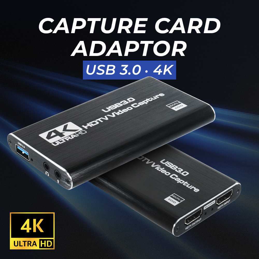 Jual HDMI Capture HDMI Video Capture Card Live Streaming DSLR Adapter ...
