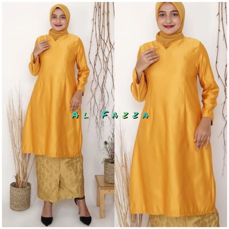 Jual Kebaya kurung Basiba / Kebaya Kurung polos / Kebaya Melayu / Baju ...