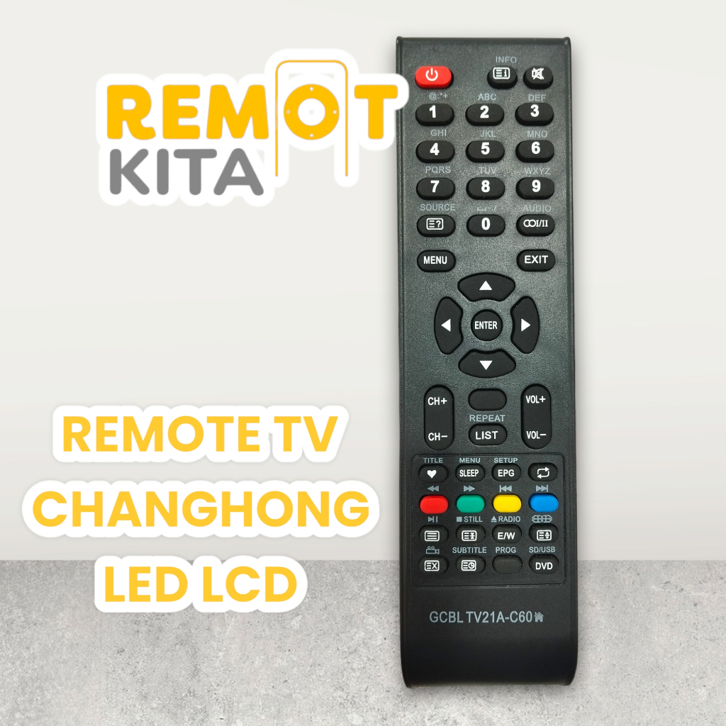 Jual REMOTE / REMOT TV CHANGHONG LED LCD | Shopee Indonesia