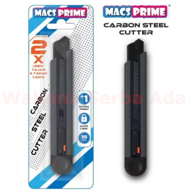 Jual Pisau Cuter Besi Besar / Pemotong MACS PRIME Carbon Steel Cutter ...