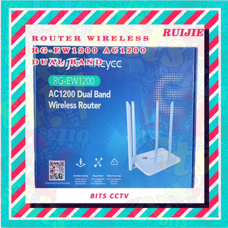 Jual Router Ruijie Reyee RG-EW1200 AC1200 Dual Band Wireless Router ...