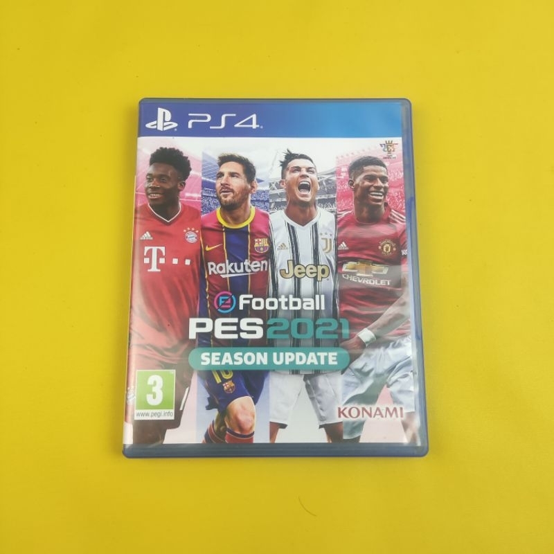 Jual PS4 PES 2021 21 BD KASET GAME PS4 ORIGINAL SECOND MURAH CD | Shopee Indonesia