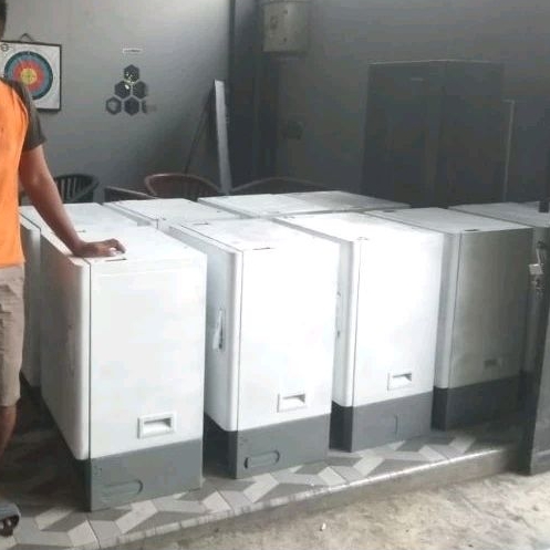 Jual Rak server outdoor Box server outdoor 1 pintu Box Rak server BTS ...