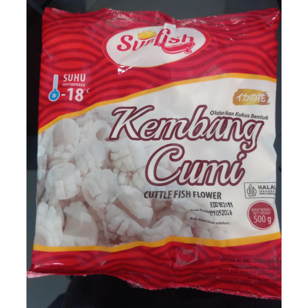 Jual SUNFISH KEMBANG CUMI 500G | Shopee Indonesia