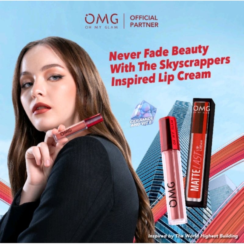 Jual OMG Oh My Glam Matte Kiss Lip Cream | 3.5g | Shopee Indonesia