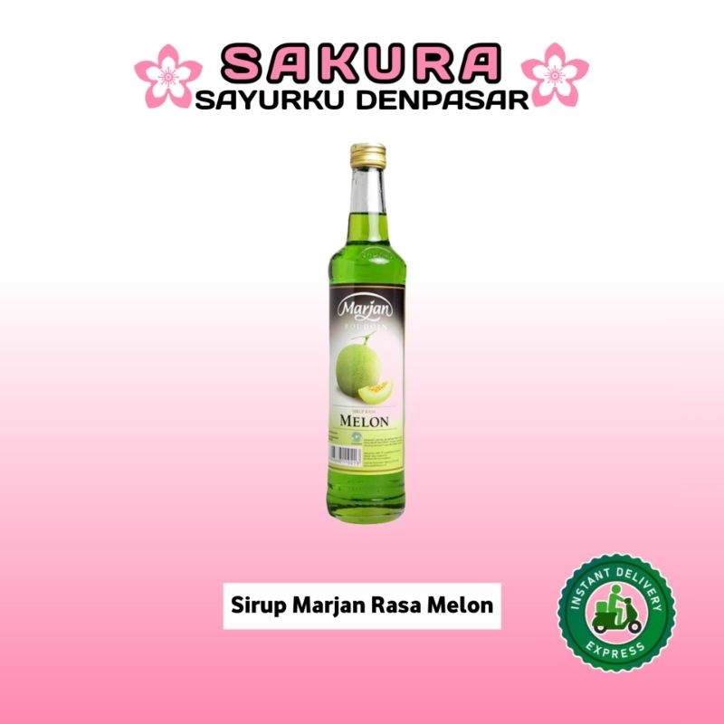 Jual Sirup Marjan Rasa Melon 460ml - SAKURA | Shopee Indonesia