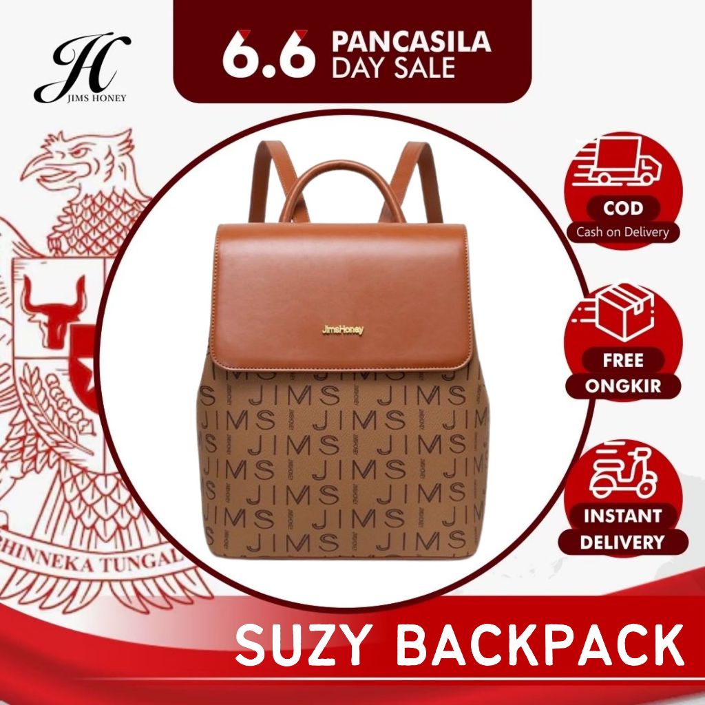 Jual JIMS HONEY SUZY BACKPACK Tas Ransel Wanita Cewek Jimshoney Trendy ...
