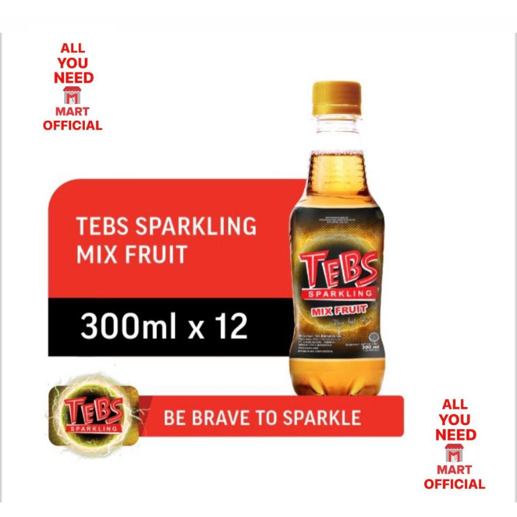 Jual TEBS SPARKLING SODA PET 300ML ISI 12PCS/DUS EXP MARET 2025 ...