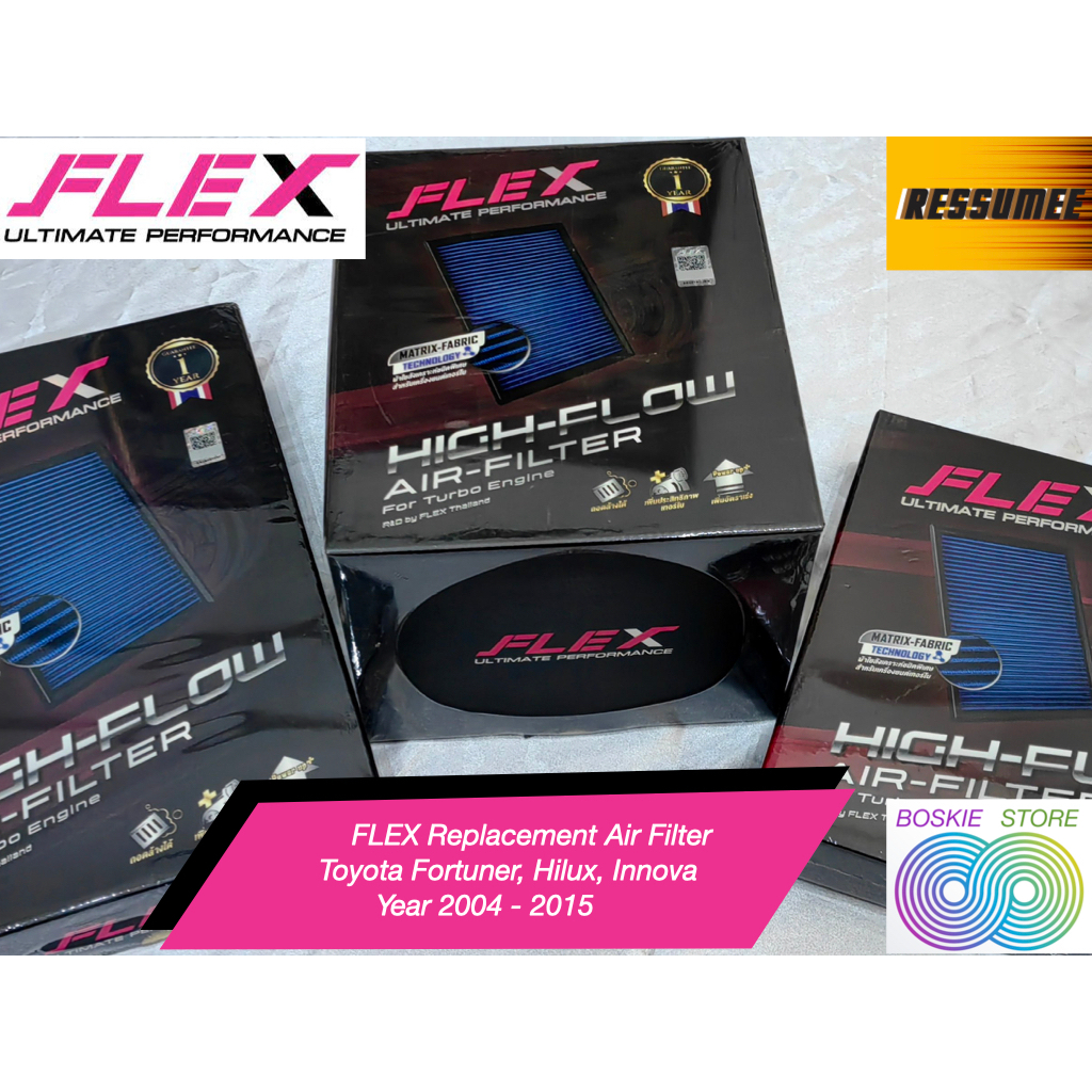 Jual Flex Air Filter Toyota Fortuner Hilux Innova 2004 2015 Bensin Diesel 1KD 2KD | Shopee Indonesia