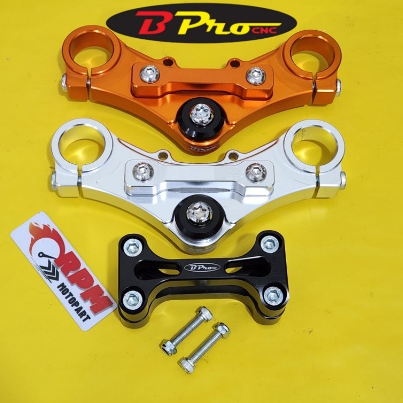 Jual Segitiga Atas set Pangkon BPro Yamaha Rx King Original B Pro Triple Clamp | Shopee Indonesia