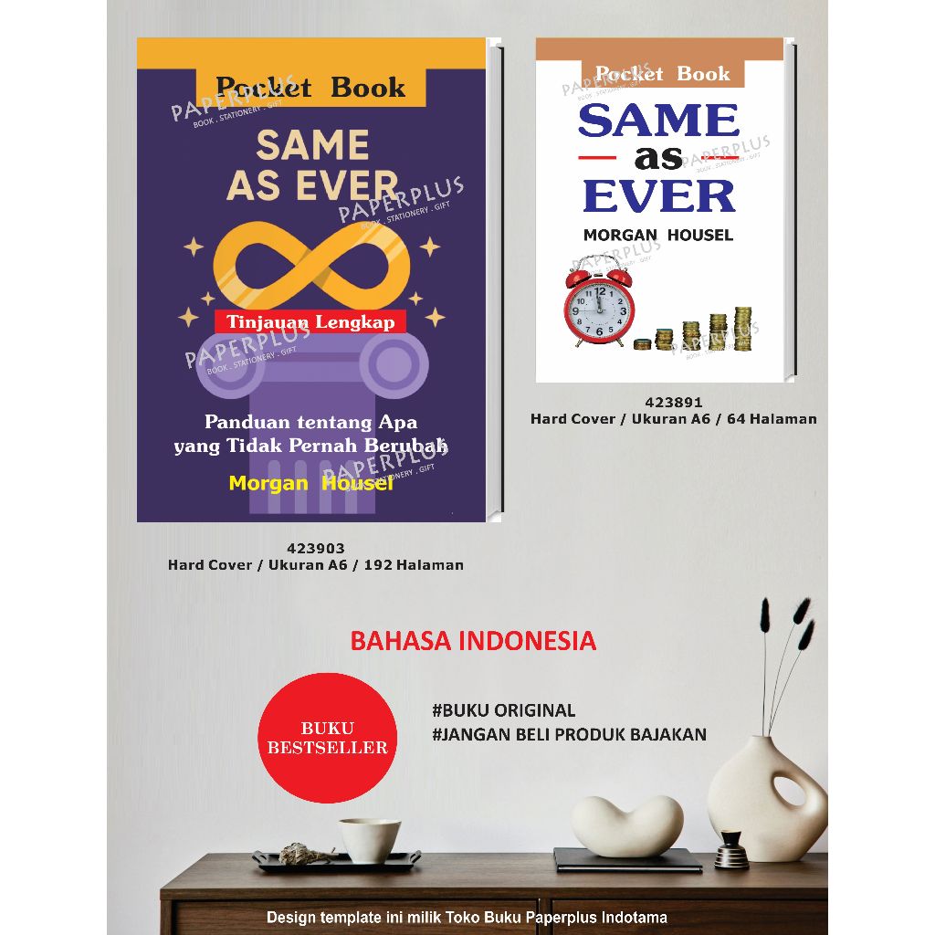 Jual Same As Ever, Tinjauan Lengkap by Morgan Housel / Resensi Buku Inspirasi / HC ...