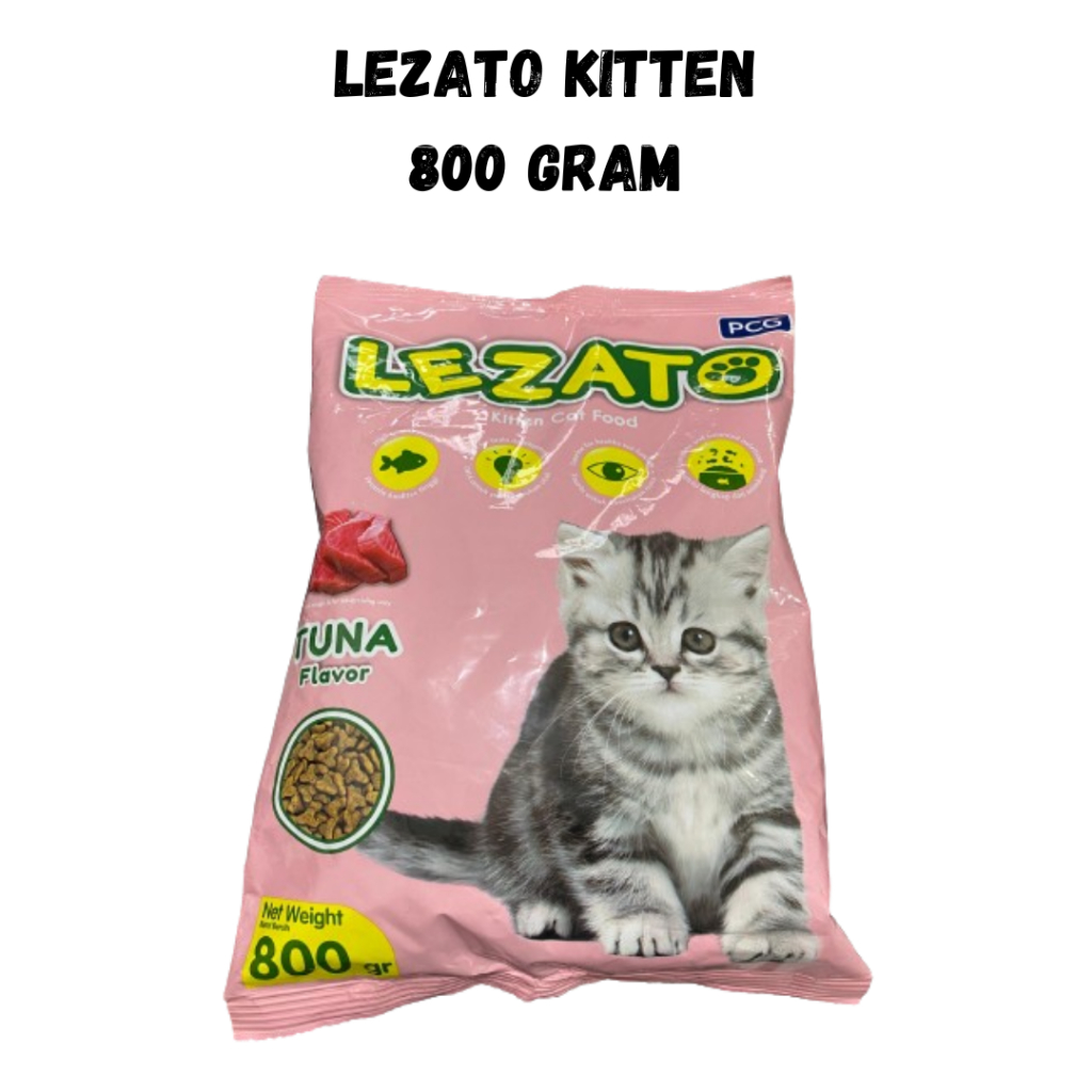 Jual Lezato Kitten Dry Cat Food Kemasan Freshpack 800 gram Makanan ...