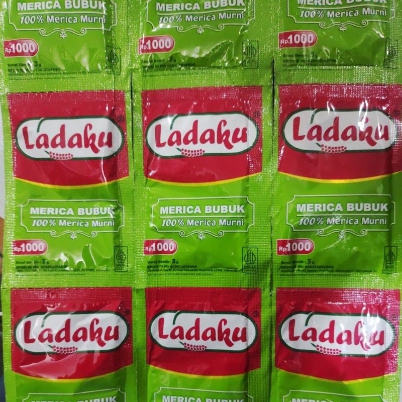 Jual ladaku merica bubuk renteng isi 12 sachet | Shopee Indonesia