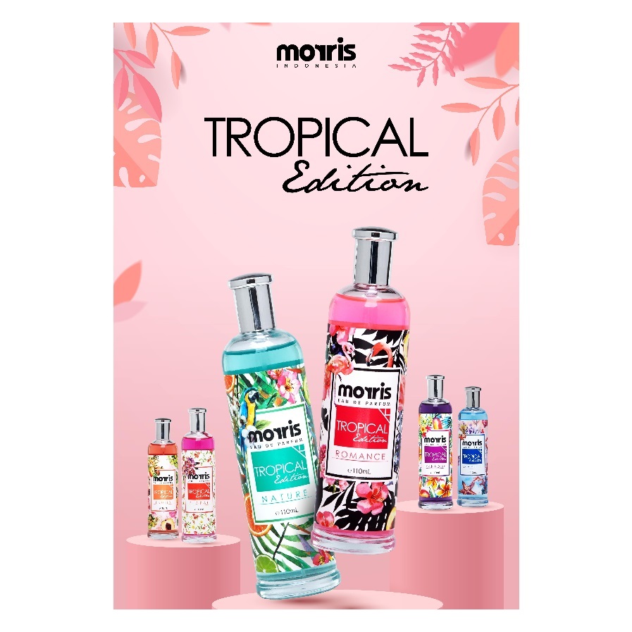 Jual Morris Tropical Edition Eau De Parfum 110 ml Parfum Wanita Wangi ...