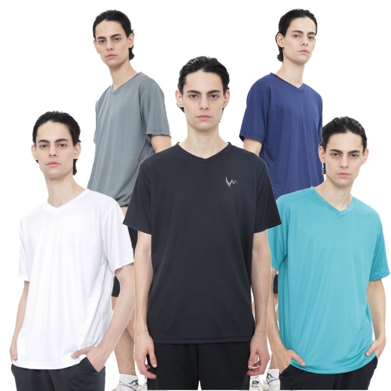 Jual Winstorm Kaos Olahraga Polos Dewasa Premium Baju Sport Badminton ...