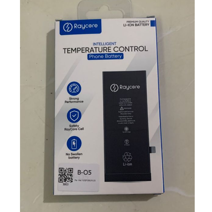 Jual BATERAI VIVO Y20/Y20S/Y20I/Y12S (B-O5 ) RAYCORE | Shopee Indonesia