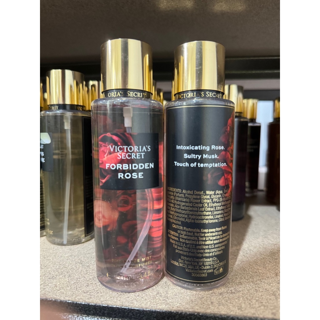 Jual VICTORIA’S SECRET VS FORBIDDEN ROSE FRAGRANCE BODY MIST 250ML ...