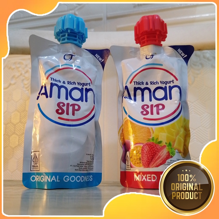 Jual Amani Sip Squeeze Yogurt Pouch 120gr | Shopee Indonesia