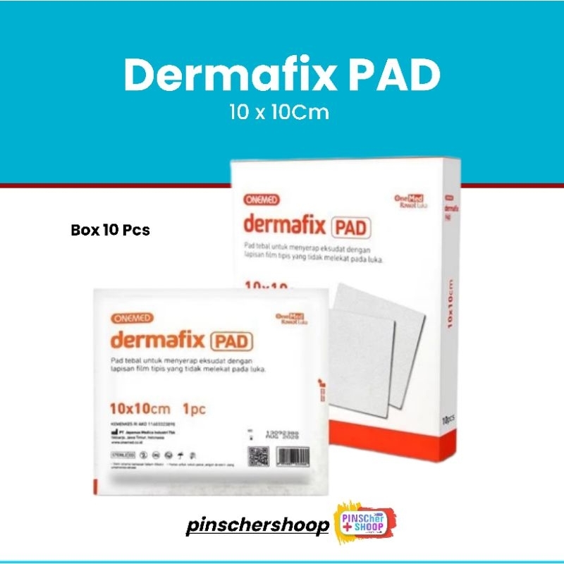 Jual Dermafix PAD 10 x 10 Cm Melolin Onemed / Box | Shopee Indonesia