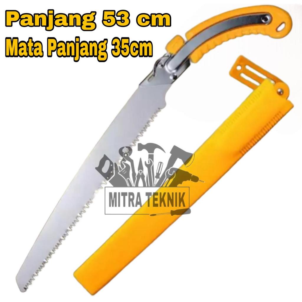 Jual Gergaji Runcing Lurus Pruning Saw Potong Ranting Dahan Kayu Serbaguna | Shopee Indonesia