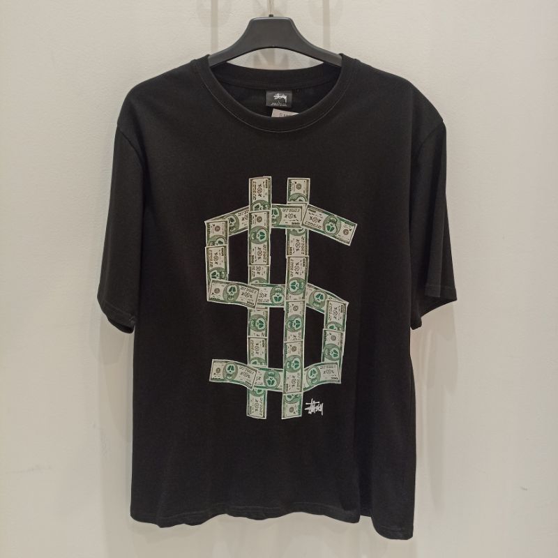 Jual Vintage Stussy Dollar Bill Tee | Shopee Indonesia