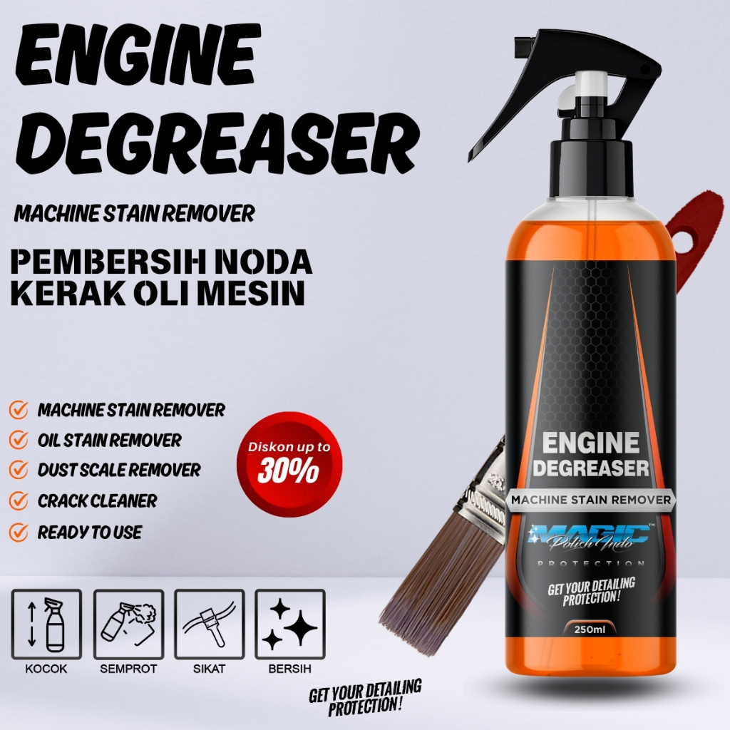 Jual Engine Degreaser Pembersih Ruang Mesin By Magic Polish Indo Perawatan Cairan Cleaner ...