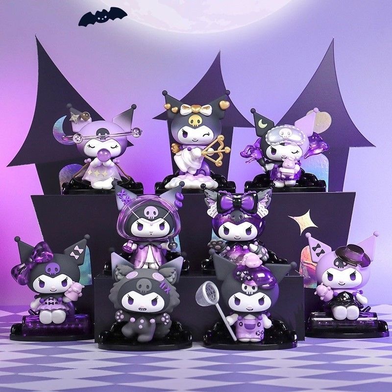 Jual Set 8pcs Pajangan Action Figure Kuromi Karakter Sanrio Blind Box Topper Cake Hadiah Kado 04 ...