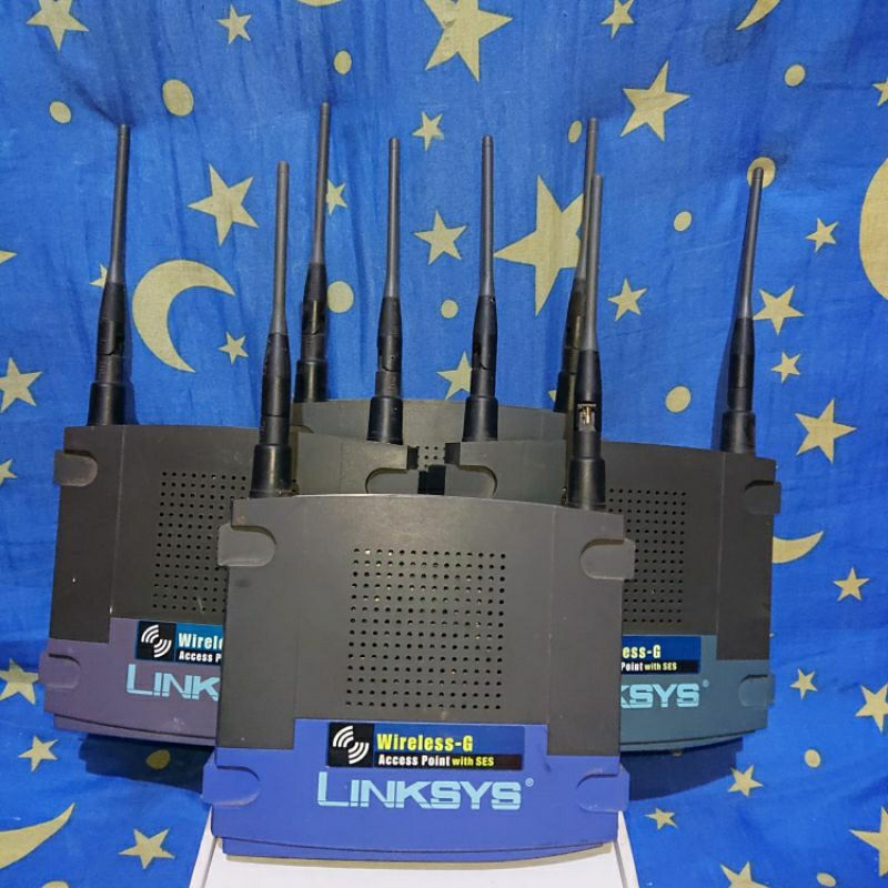 Jual LINKSYS WAP54G ROUTER Wi-Fi WIRELES-G ACESPOINT With SES (Unit ...