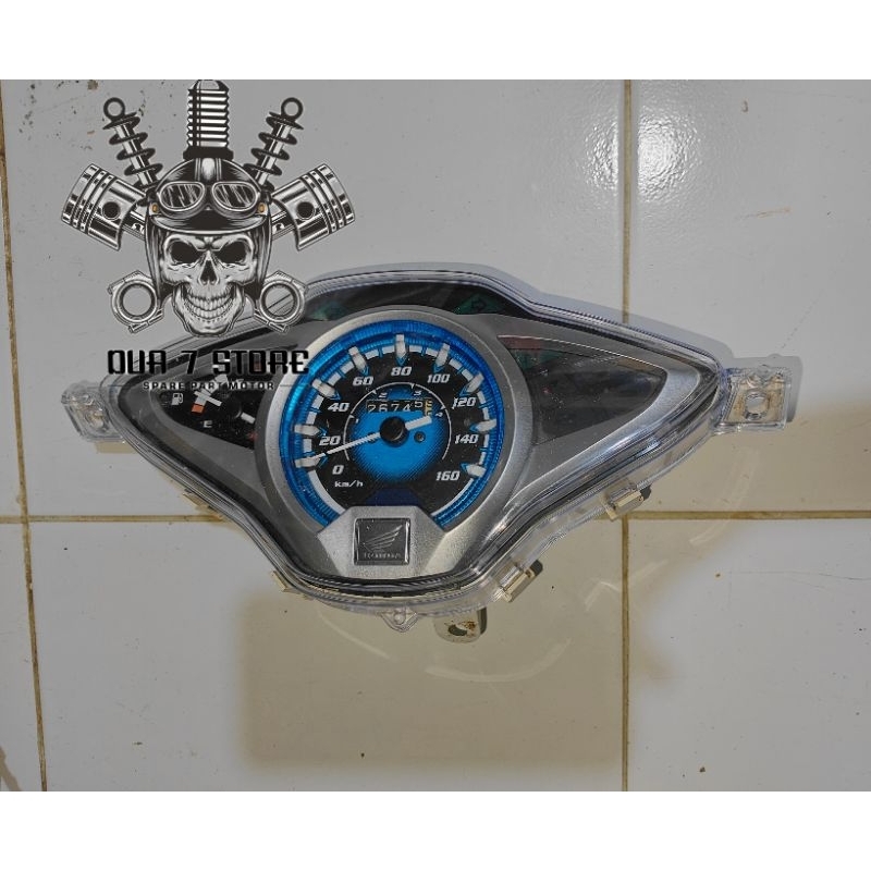 Jual speedometer supra x 125 helm in karbu,supra x helm in fi injeksi ...