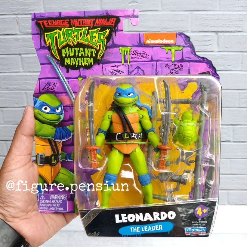 Jual PLAYMATES TMNT MOVIE BASIC LEONARDO THE LEADER TEENAGE MUTANT ...
