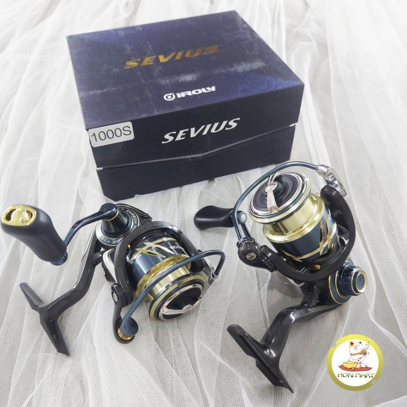 Jual reel iroly sevius MQ carbon ( monocoque ) seri HG & S 1000HG 1000S ...