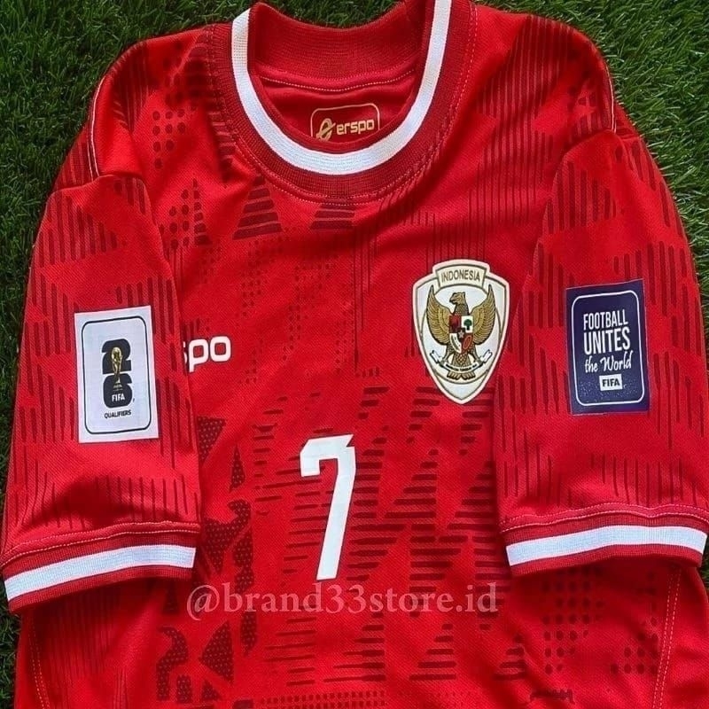 Jual Jersey Timnas Indonesia 2024 Home Jersey Bola Timnas Indonesia Player Issue Fullpatch Piala ...