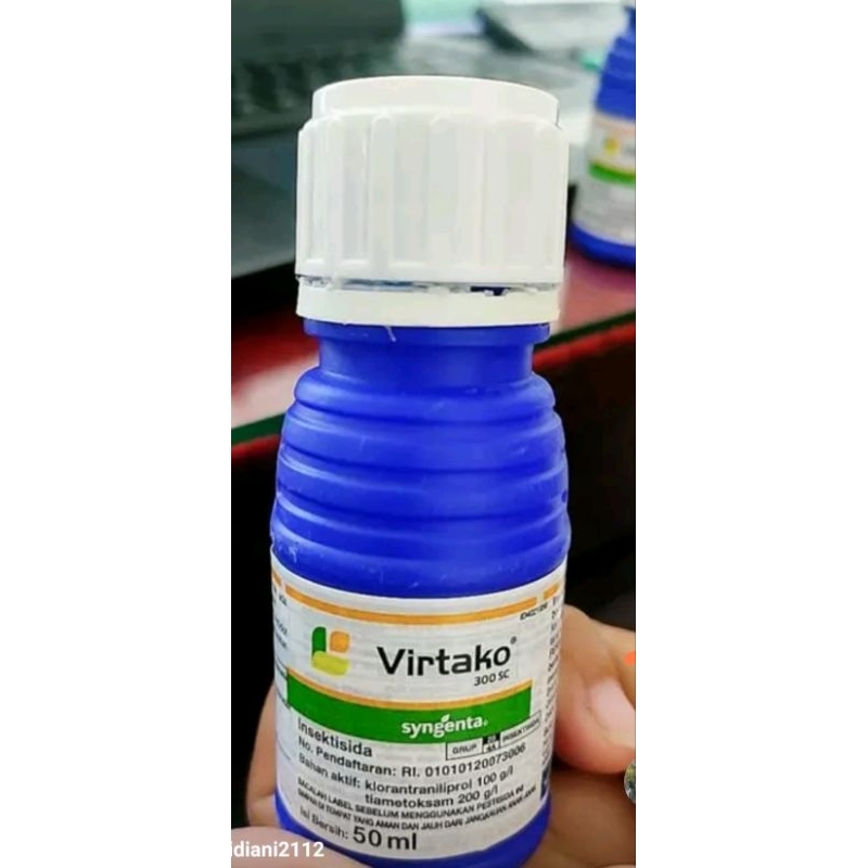 Jual INSEKTISIDA VIRTAKO 300 SC ISI 50 ML PRODUK SYGENTA UNTUK TANAMAN ...
