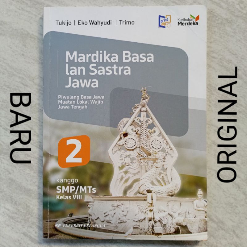 Jual Buku Bahasa Jawa Jawi Mardika Basa Lan Sastra Jawa Kelas 8 VIII 2 II SMP MTS Penerbit ...
