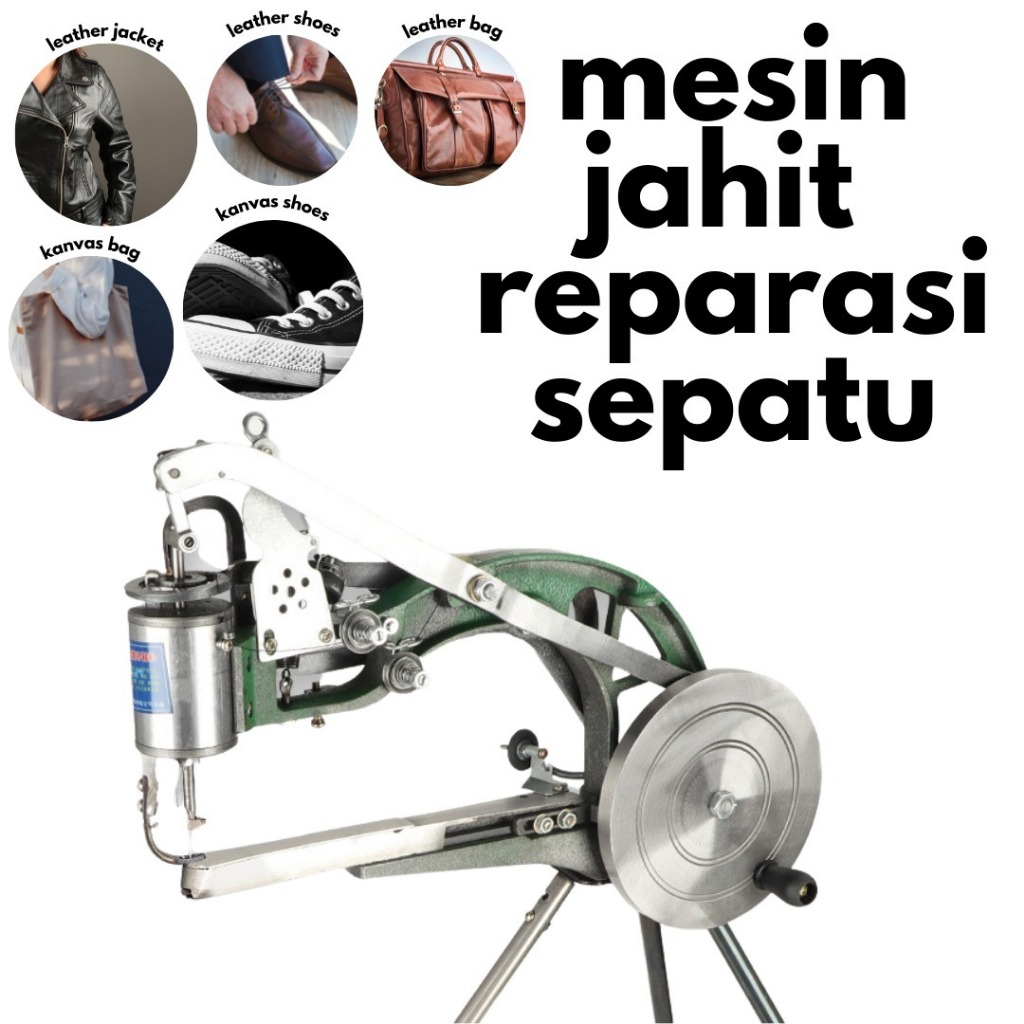 Jual Mesin Jahit Reparasi Sepatu 360 Manual Dan Listrik / Mesin Jahit ...