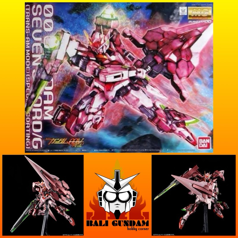 Jual PREMIUM BANDAI MG 1/100 GN-0000GNHW/7SG 00 GUNDAM SEVEN SWORD / G TRANS AM MODE SPECIAL ...