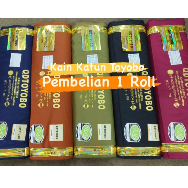Jual KODE N1S KAIN BAHAN KATUN TOYOBO ROLLAN ROYAL MIX RM ORIGINAL ...