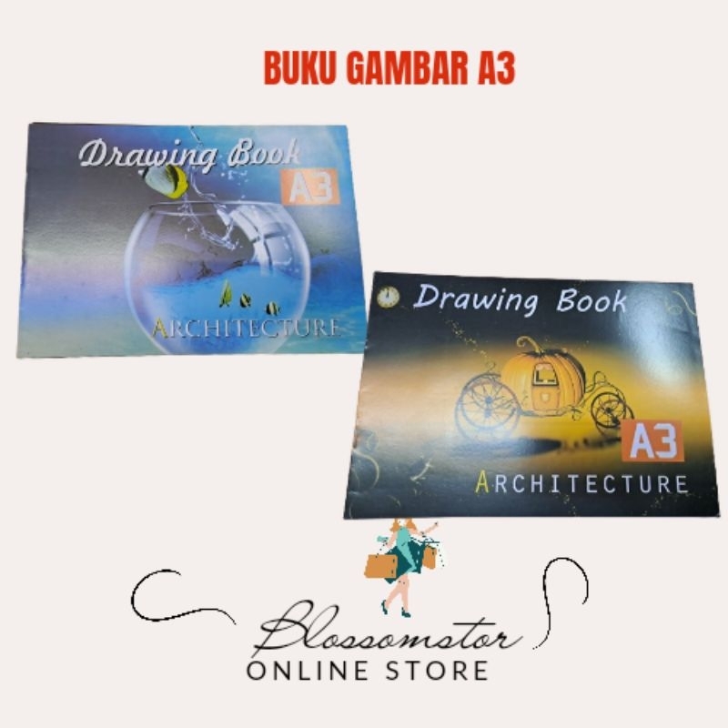 Jual BUKU GAMBAR A3 / Drawing book besar | Shopee Indonesia